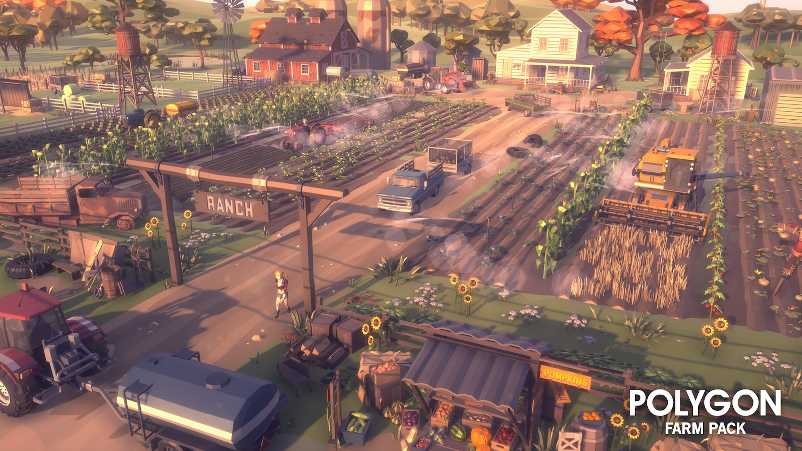 POLYGON - Farm Pack in Environments - UE Marketplace